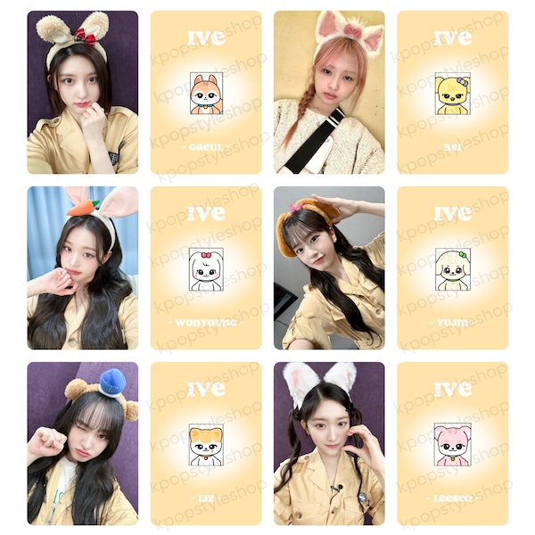 Rei ive official photocards - Etsy México