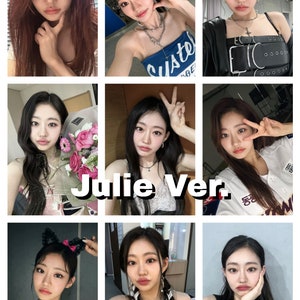 Kiss of Life Selfie/selca Bias Photocards Julie, Belle, Natty, Haneul ...