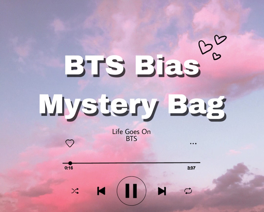BTS Bias Mystery Bag | Suga, V, RM, Jungkook, Jimin, Jin, Jhope | Kpop ...