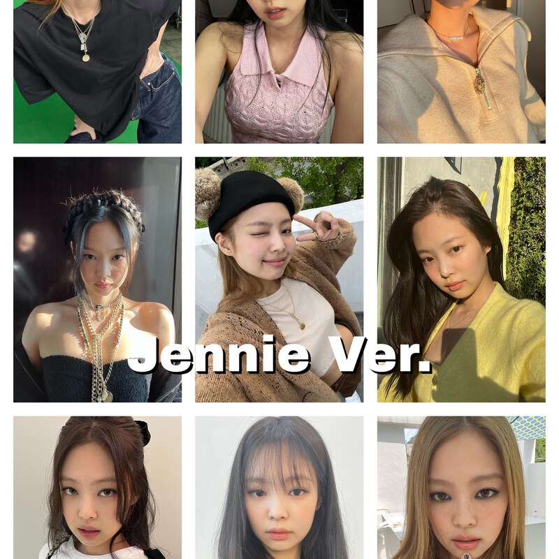 Jennie Photocard - Etsy