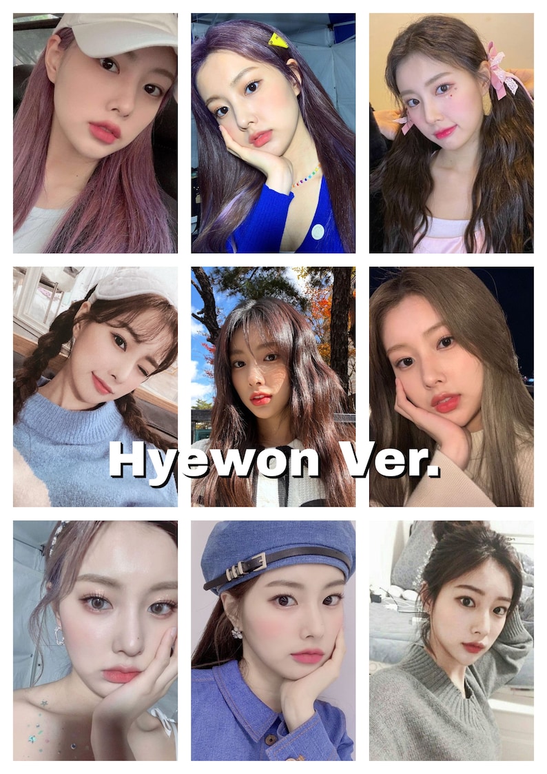 IZONE Selfie/selca Bias Photocards Sakura Wonyoung Yuri - Etsy