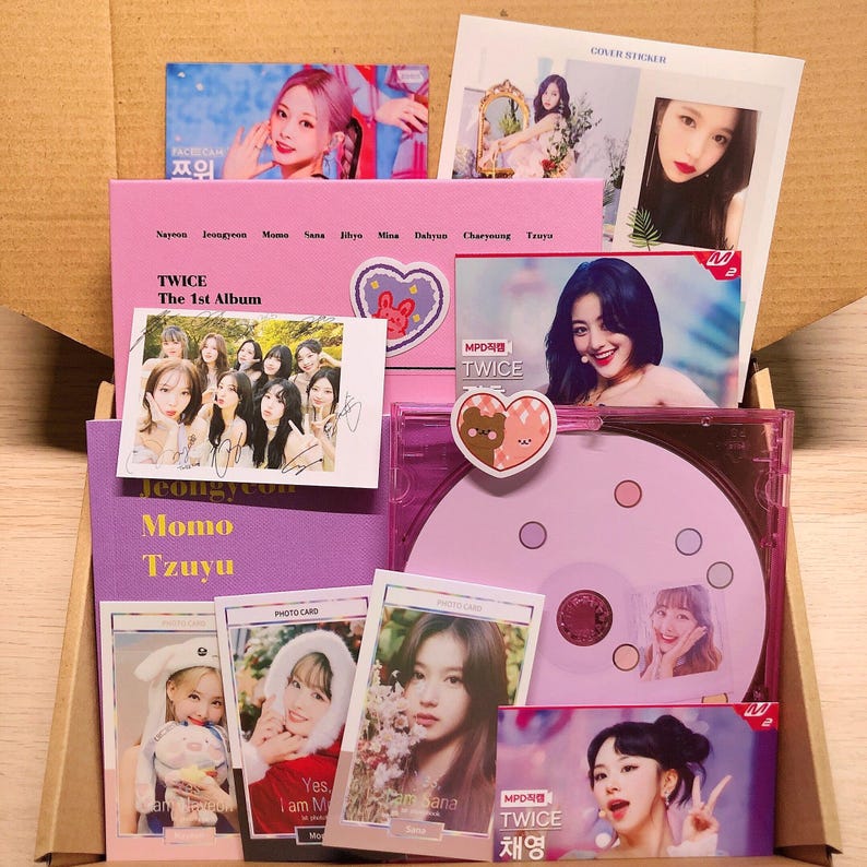 Kpop Official Albums Mystery Bag | Kpop Packs | Kpop Gifts | - Etsy