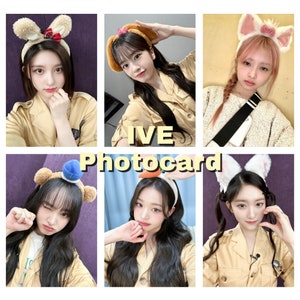 IVE Selfie/selca Photocards Wonyoung, Yujin, Gaeul, Rei, Liz, Leeseo Kpop Photocard Set of 6 - Etsy