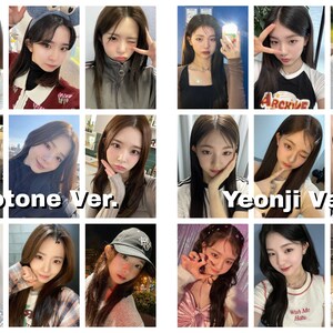 Triples Selfie/selca Bias Photocards | Seoyeon, Xinyu, Yooyeon, Sohyun ...