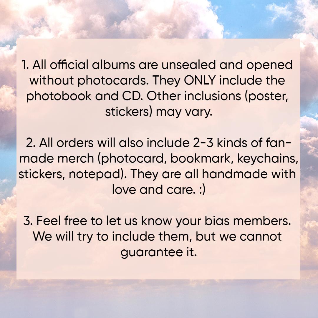 Kpop Official Albums Mystery Bag | Kpop Packs | Kpop Gifts | - Etsy
