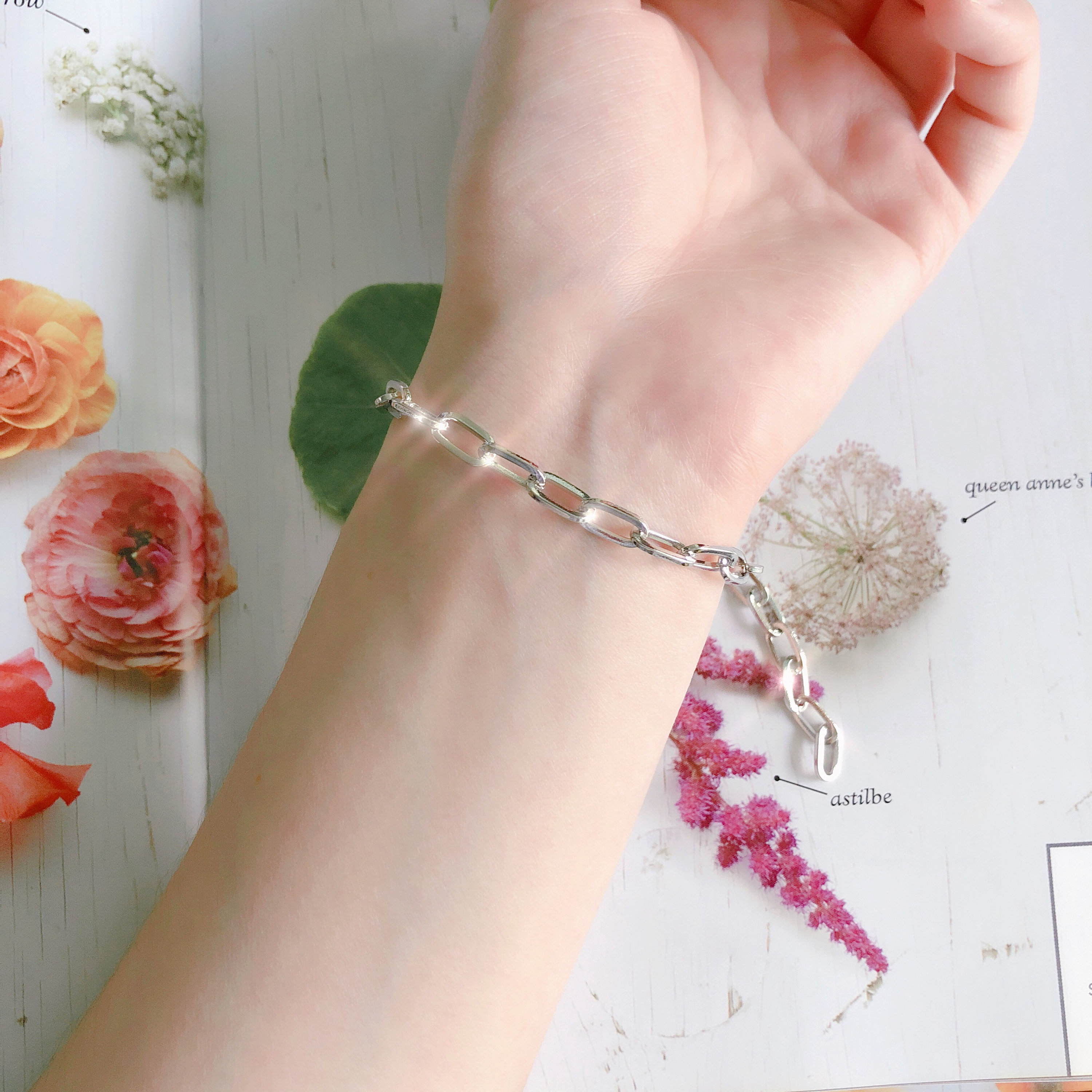 BTS "v Style" Chain Link Bracelet | Kpop Style Accessories | Korean ...