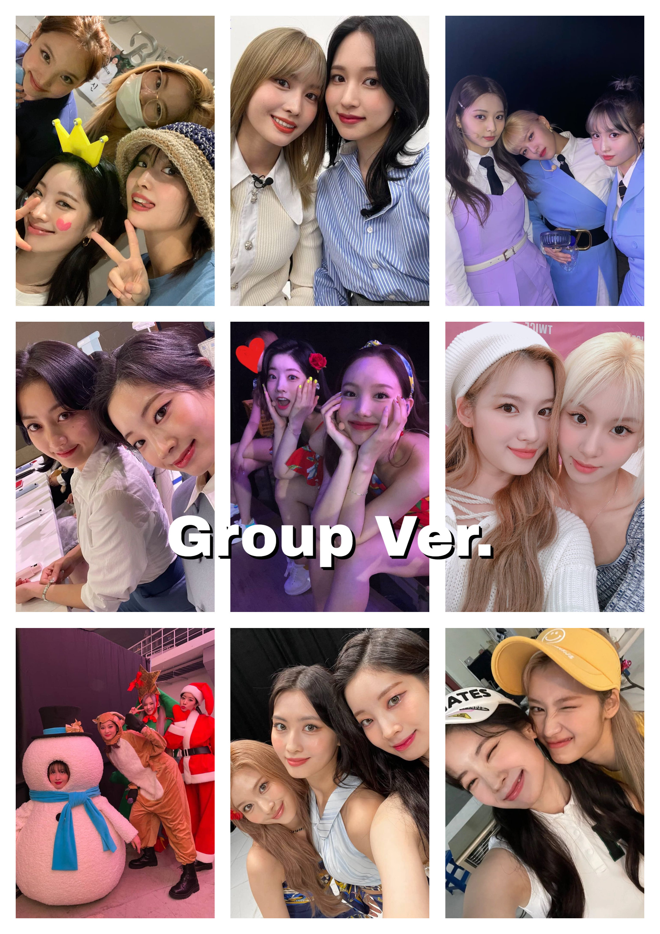 Twice Selfie/selca Bias Photocards Nayeon Momo. Sana Mina | Etsy