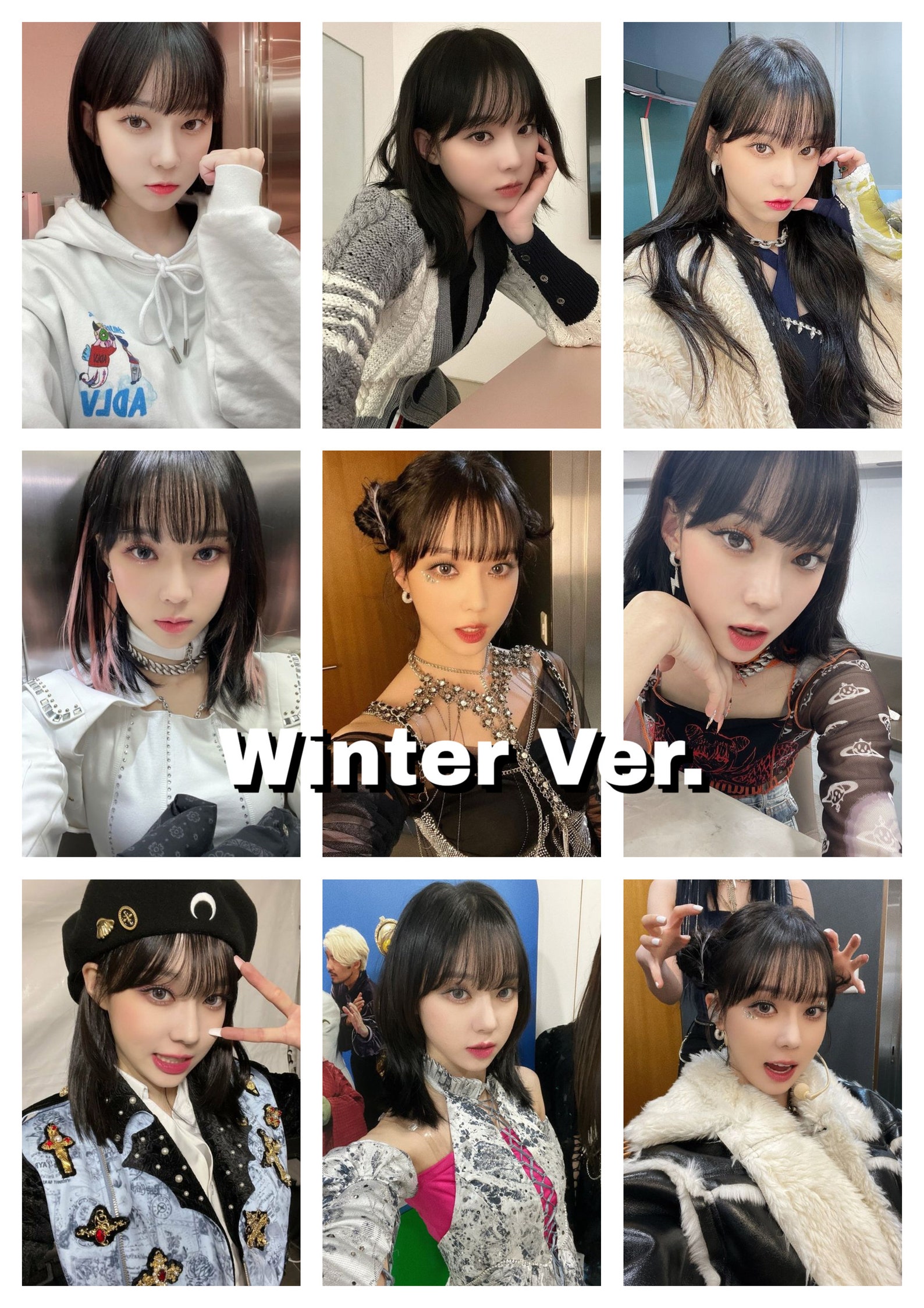 Aespa Selfie/selca Bias Photocards Karina Winter Ningning | Etsy