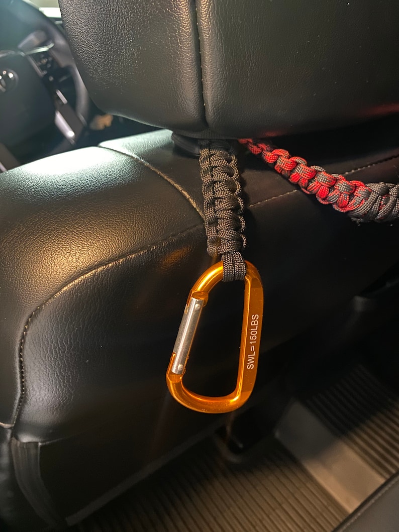 Headrest Paracord Clips 2 Pack | Etsy