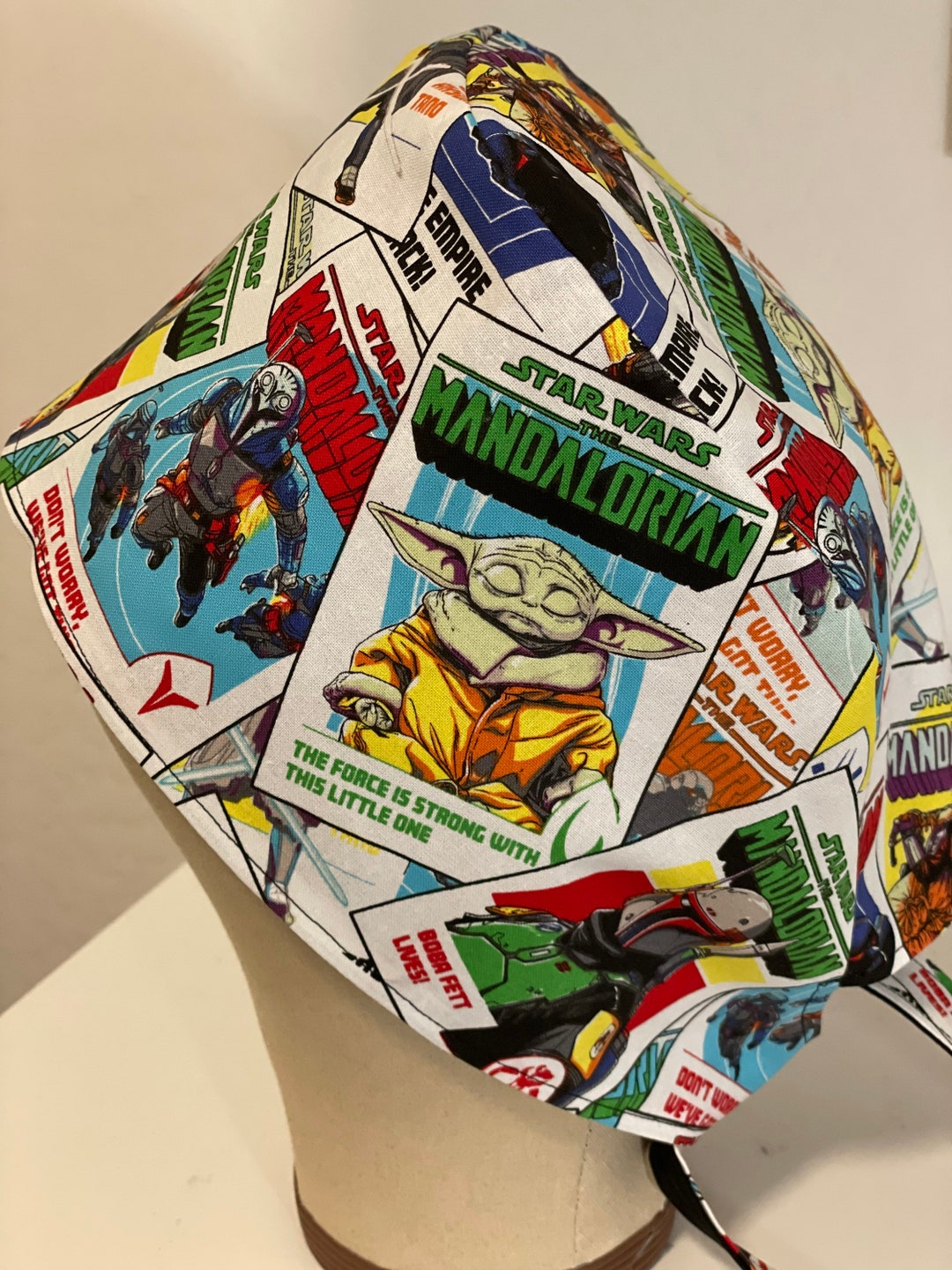 Surgical Scrub Cap Lined Comic Cool Cap 100% Cotton - Etsy
