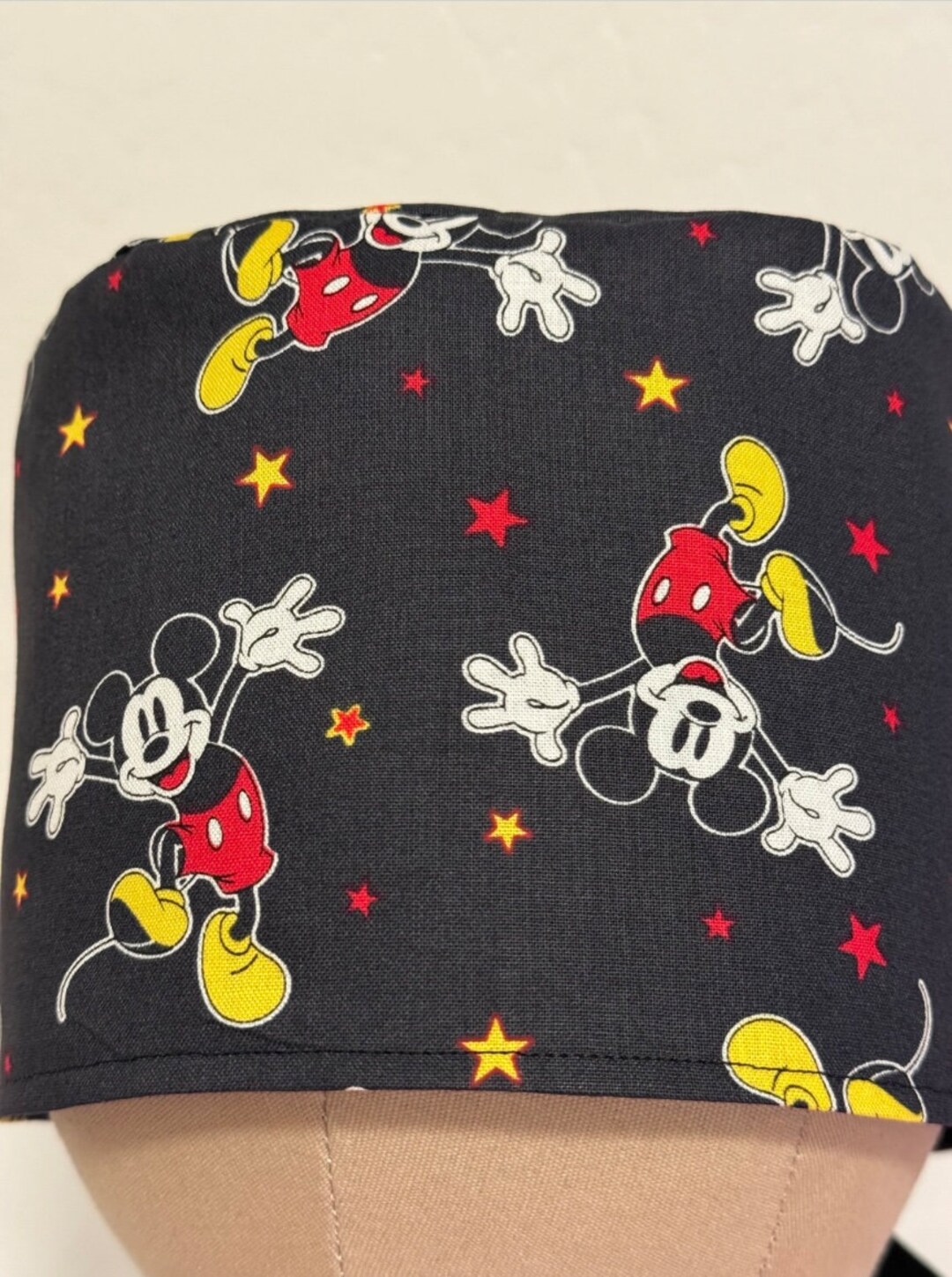 Men/women Surgical Scrub Cap, Mickey Mouse. Lined - Etsy