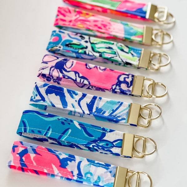 Preppy Keychain - Etsy