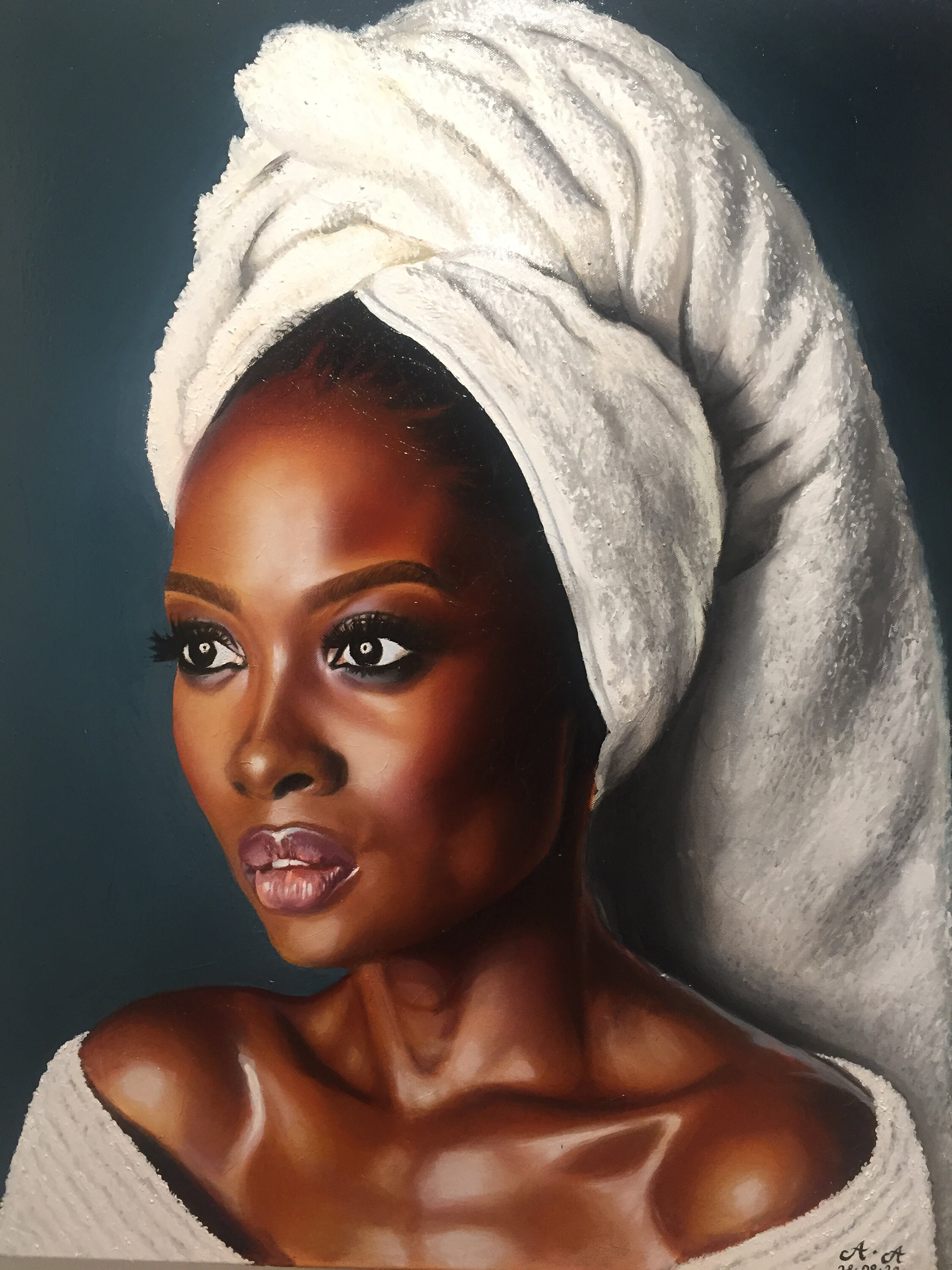 Black Beauty Portrait - Etsy