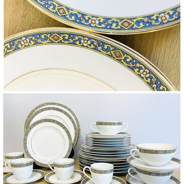 Antique China Set - Etsy