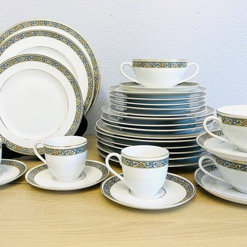 Antique China Set - Etsy