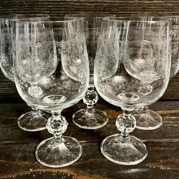 Water Goblets - Etsy