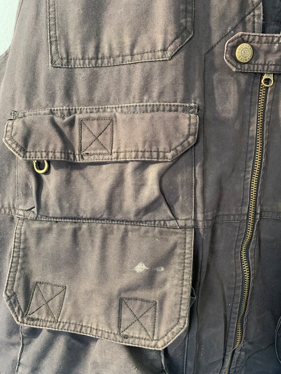 Modern Utility Vest / Cargo Vest / Streetwear Black T… - Gem