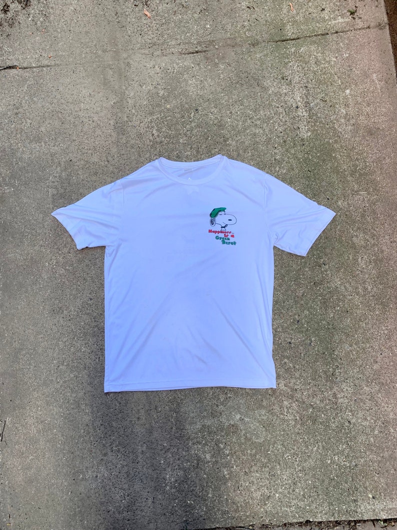 Snoopy T Shirt / Happiness is a Green Beret / Army / Vintage Snoopy - Etsy