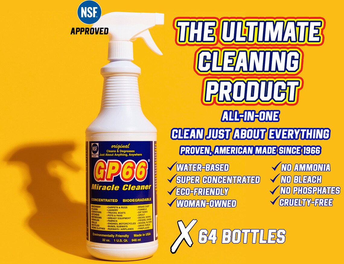 GP66 Green Miracle Cleaner Clean Just About Anything - Etsy