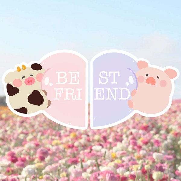 Best Friend Sticker - Etsy