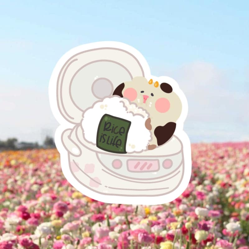 Rice Cooker Decal - Etsy