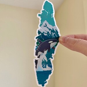 Vancouver Island Sticker Vancouver Island Canada Sticker Island Sticker ...