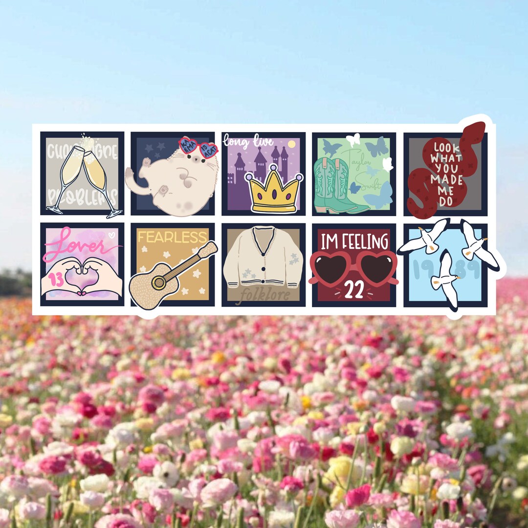 Weatherproof the Eras Sticker Eras Sticker Tswift the Eras Tour Taylor ...