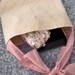 Canvas Tote Bag With Pink Bow | Handmade Shoulder Bag - Etsy Canada