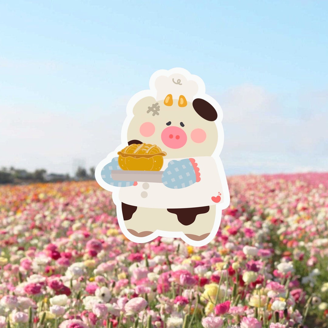 Pegatina de vaca para hornear resistente a la intemperie / Vinilo ...