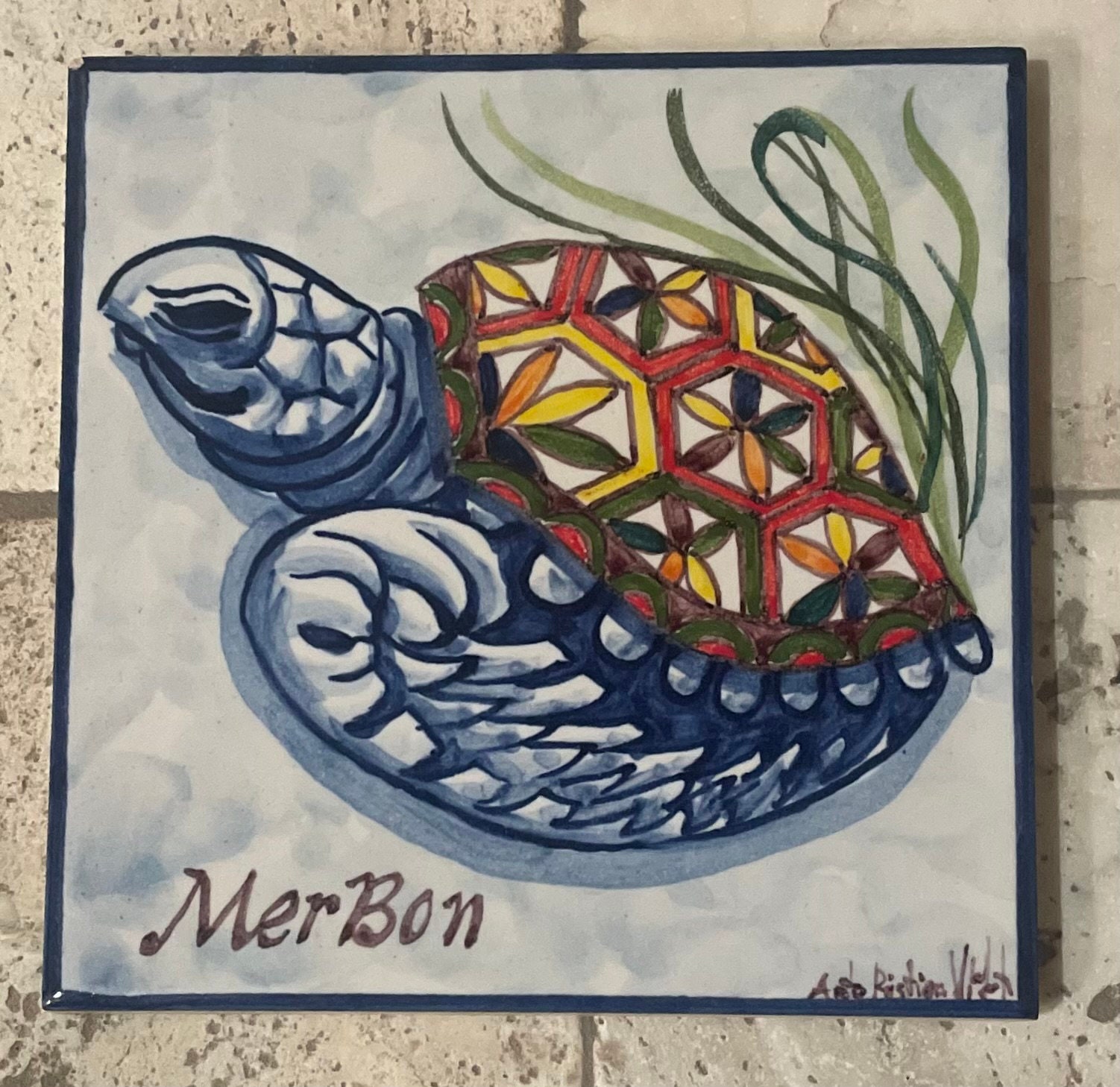 Turtle Tiles Honor the Turtle Preserve at Messina Hof - Etsy