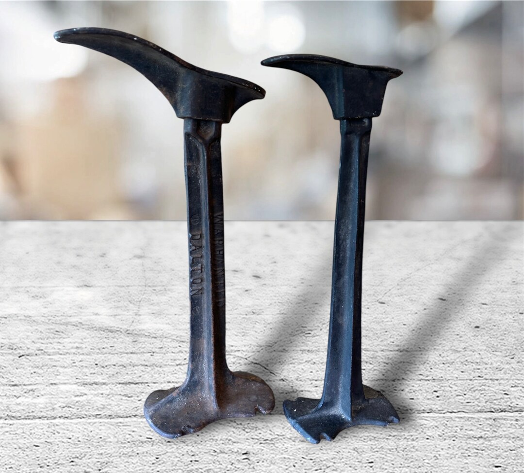 Vintage Cast Iron Cobbler Stands - Etsy
