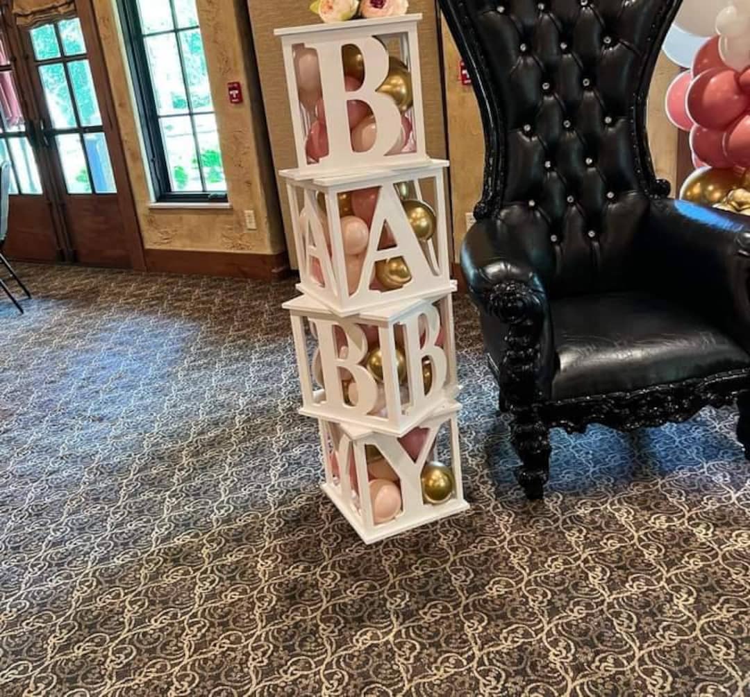 13 Inch Collapsible Blocks/ BABY Blocks/ PROM Blocks/ GRAD Blocks ...