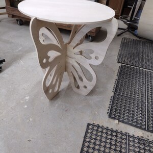 Collapsible Butterfly Table/butterfly Pedestals/ Butterfly Table - Etsy