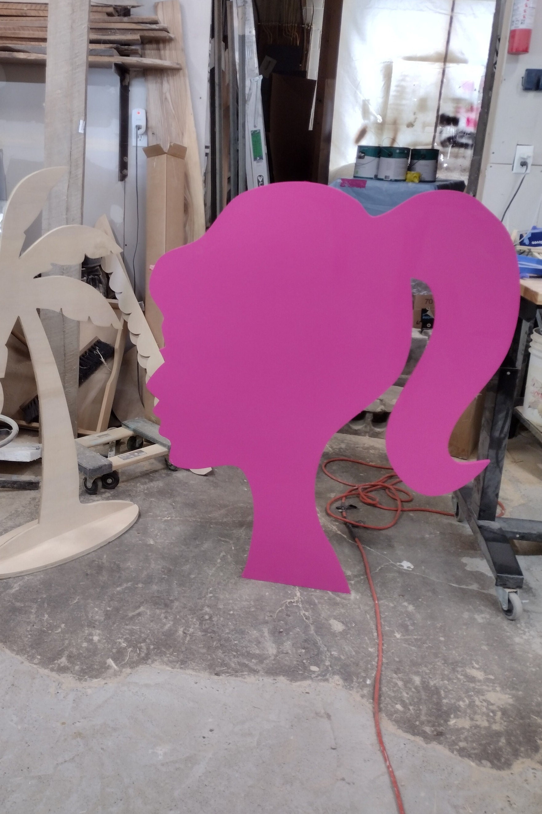 Giant Doll Head/doll Party/ Doll Head/ Doll Prop - Etsy