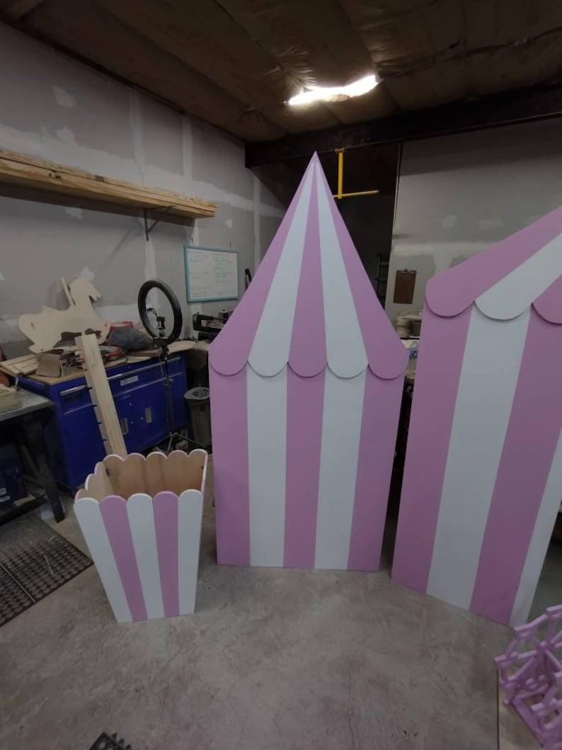 Pickup Only in North Lawrence Ohio/ Circus Set/ Circus Event Decor ...
