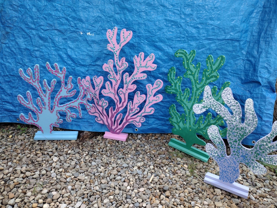 Coral/mermaid Party/ Ocean Theme/ Party Decor - Etsy