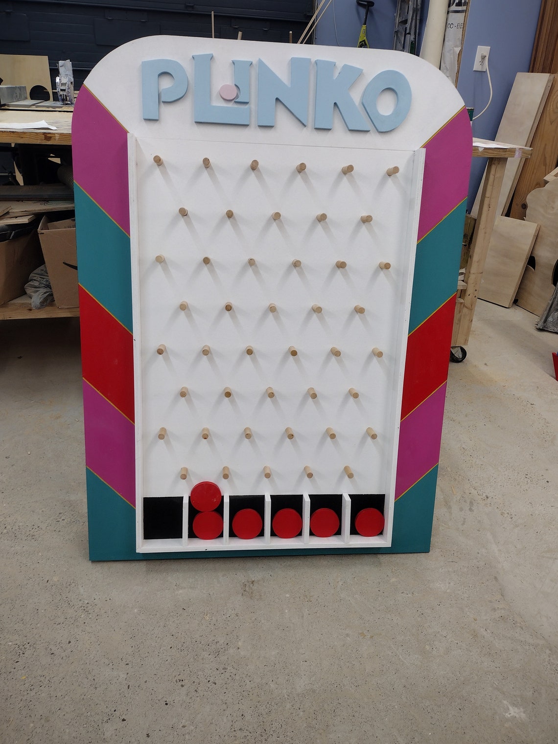 Plinko Inspired Game - Etsy