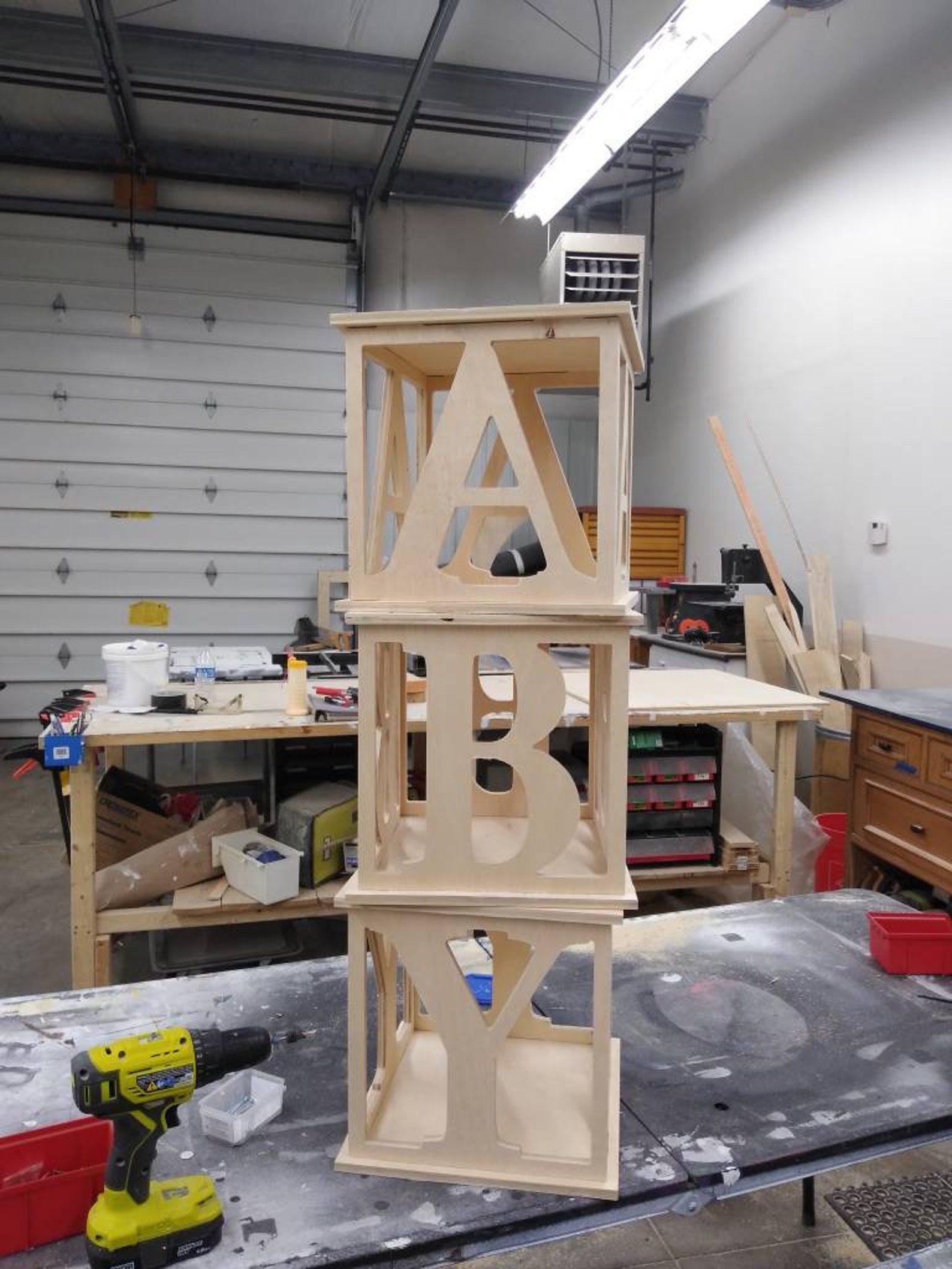 13 Inch Collapsible Blocks/ BABY Blocks/ PROM Blocks/ GRAD - Etsy