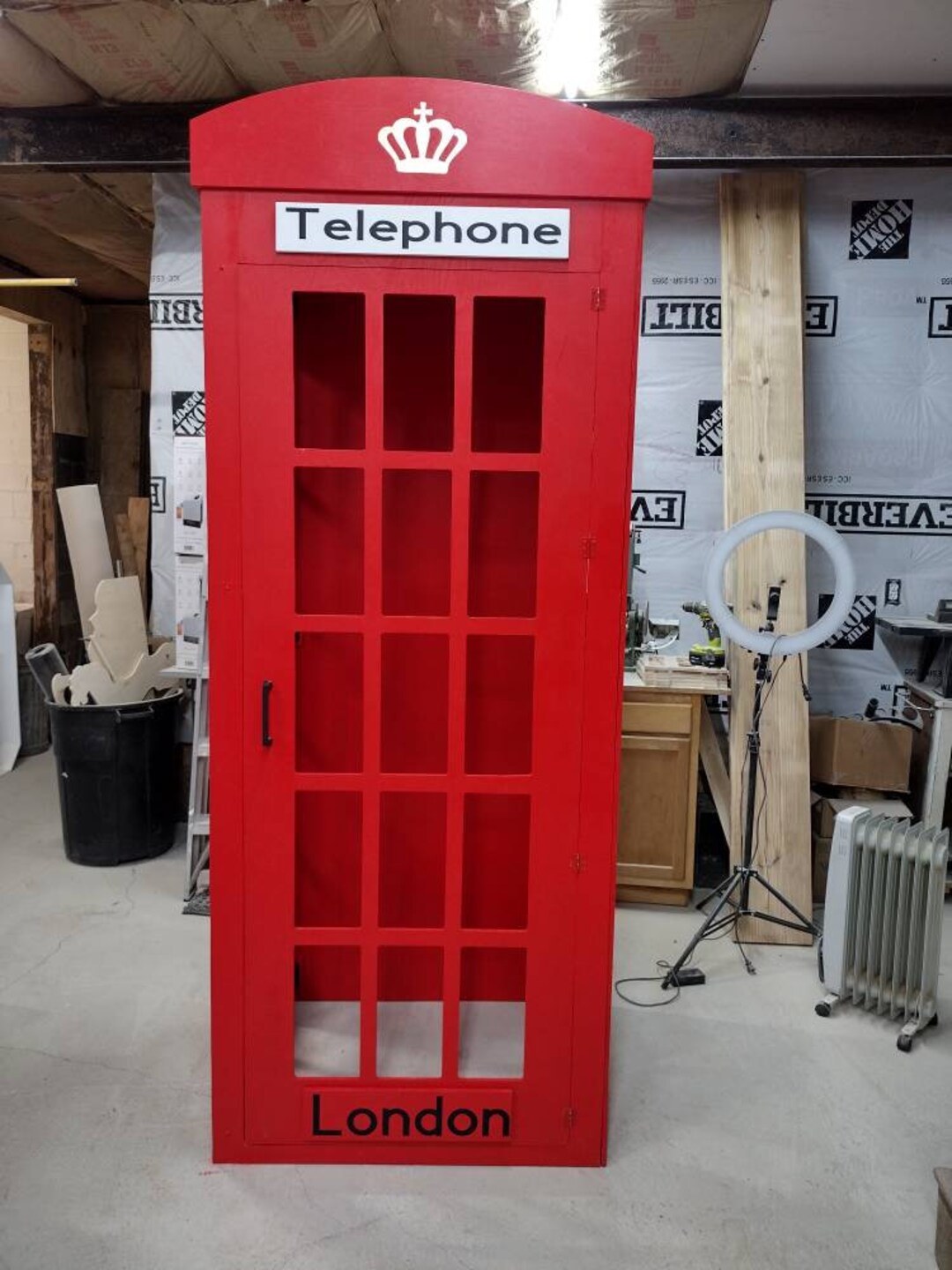 Phonebooth Templates/ Templates Only/ Wooden Templates/ Phonebooth - Etsy