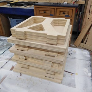 13 Inch Collapsible Blocks/ BABY Blocks/ PROM Blocks/ GRAD Blocks ...