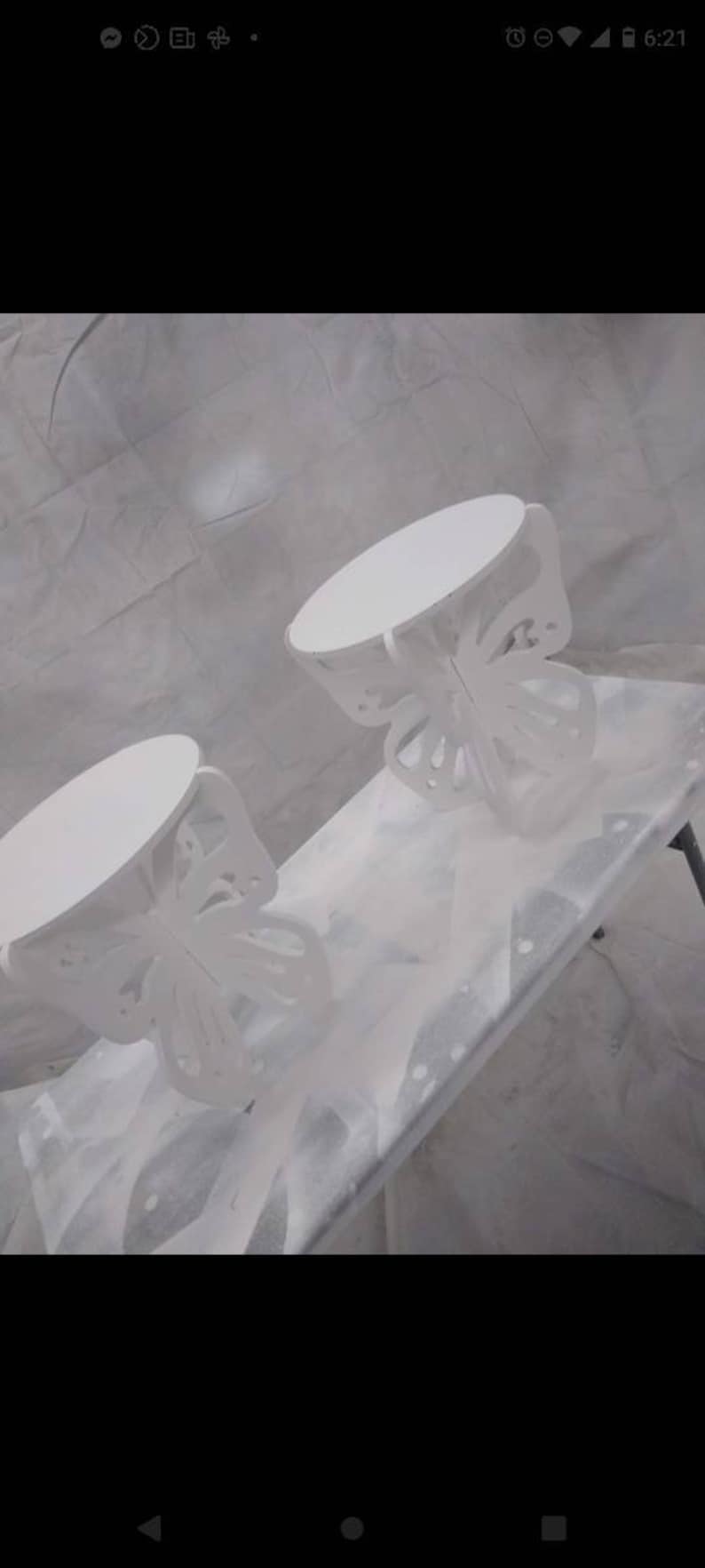 Collapsible Butterfly Table/butterfly Pedestals/ Butterfly Table - Etsy