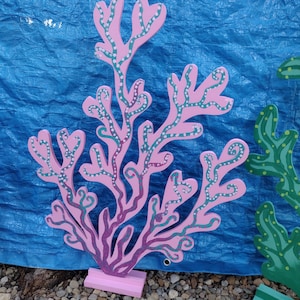 Coral/mermaid Party/ Ocean Theme/ Party Decor - Etsy