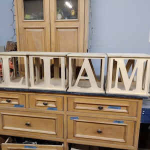 13 Inch Collapsible Blocks/ BABY Blocks/ PROM Blocks/ GRAD Blocks ...