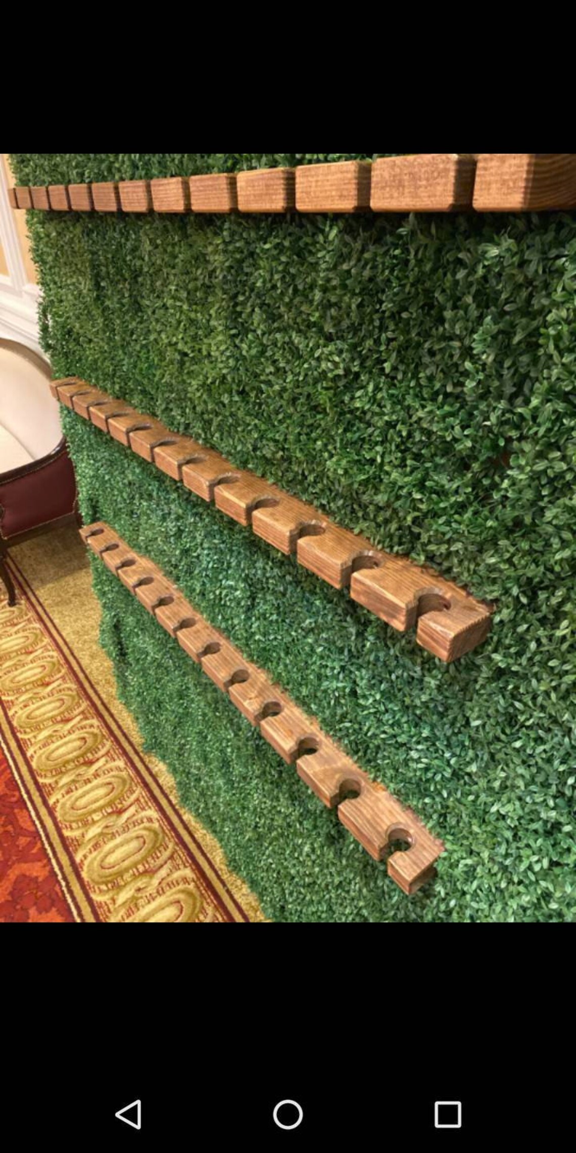 4 Shelves/champagne Wall/thick Champagne Wall Shelves/ - Etsy