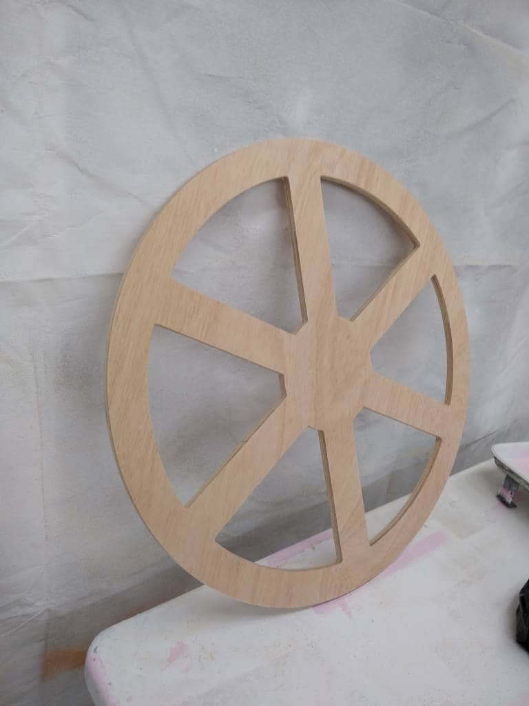 Set of 2/candy Cart Wheel/ Dessert Cart Wheel/ Decorative Wheel/ Wheel ...