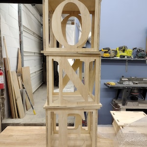 13 Inch Collapsible Blocks/ BABY Blocks/ PROM Blocks/ GRAD Blocks ...