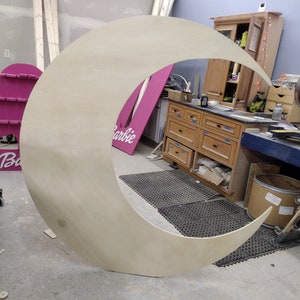 Collapsible Moon and Clouds/ Moon Backdrop/ Over the Moon - Etsy