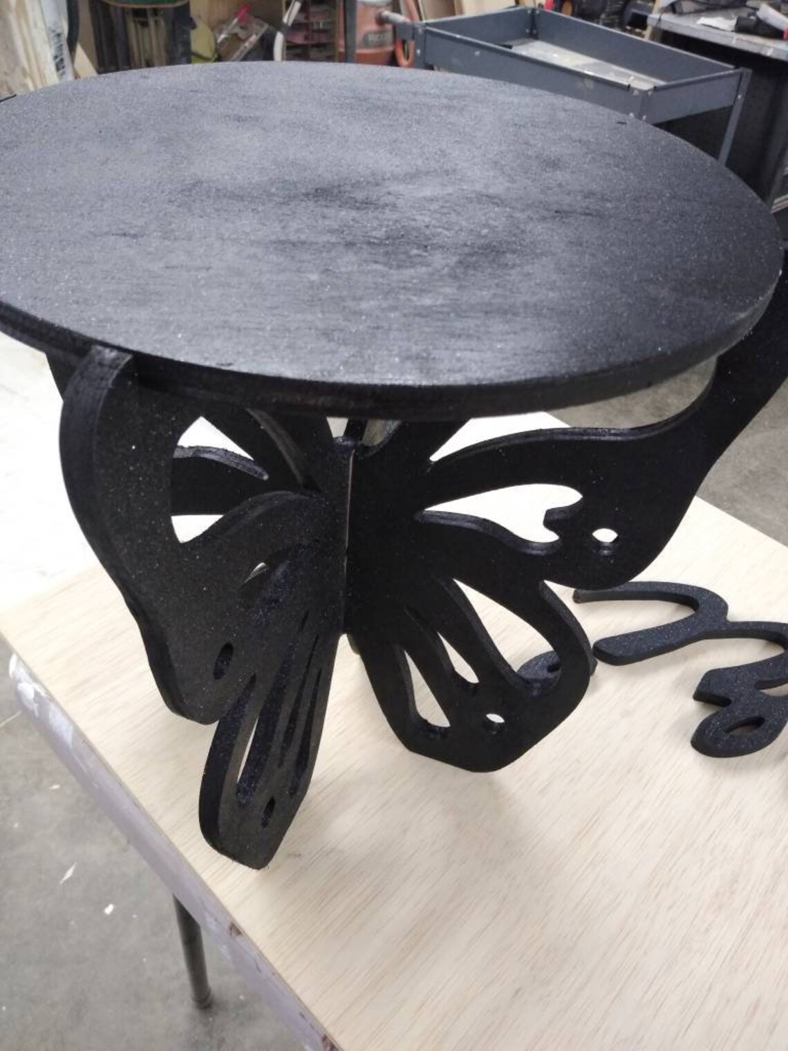 Collapsible Butterfly Table/butterfly Pedestals/ Butterfly Table - Etsy