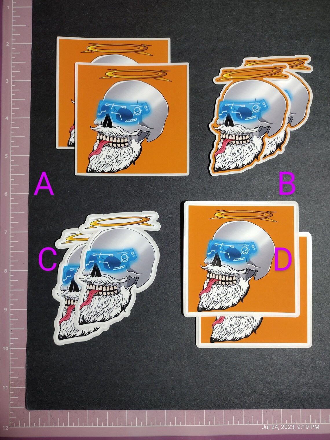 Top 5 Ranked Stellar Skulls Now Available as Stickers! 6 Traits, 15 ...