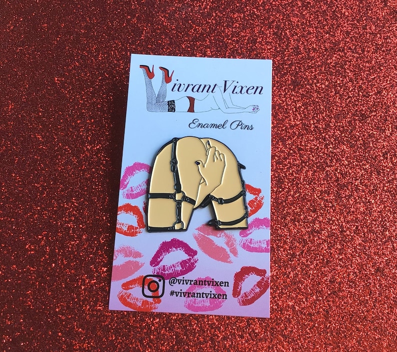 Bdsm Erotic Soft Enamel Pin Aesthetic Lapel Pin Sexy Etsy